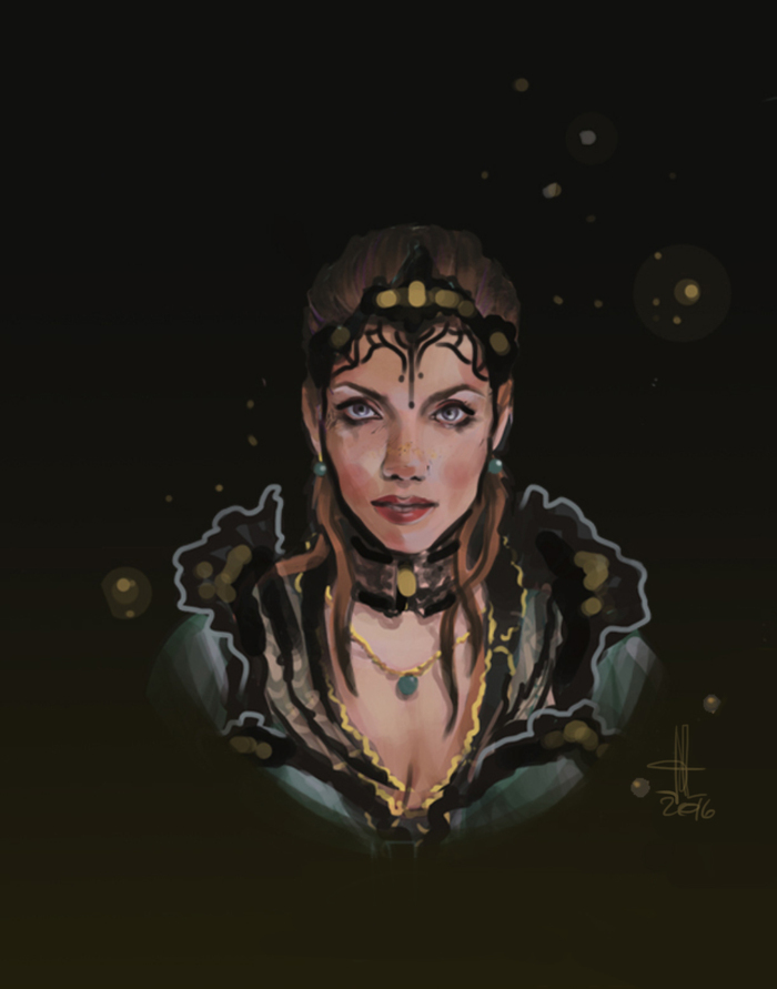 Иллюстрация Character2 portrait в стиле 2d, cg, game dev