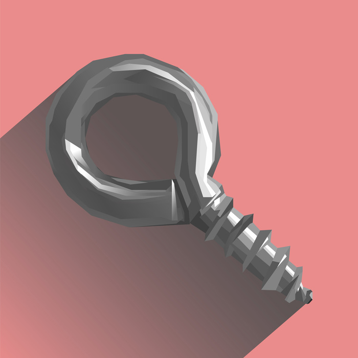 Иллюстрация Screw в стиле 2d, компьютерная графика