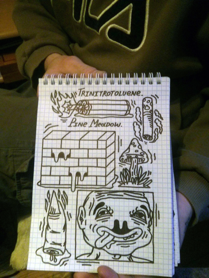 Иллюстрация tnt в стиле graffiti, графика, комикс | Illustrators.ru