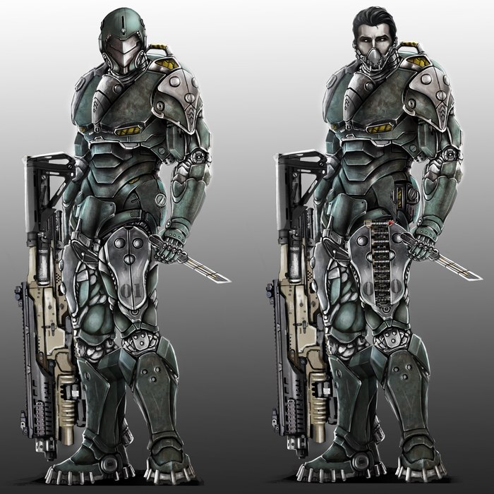 Иллюстрация VANGUARD в стиле cg, game dev, компьютерная графика