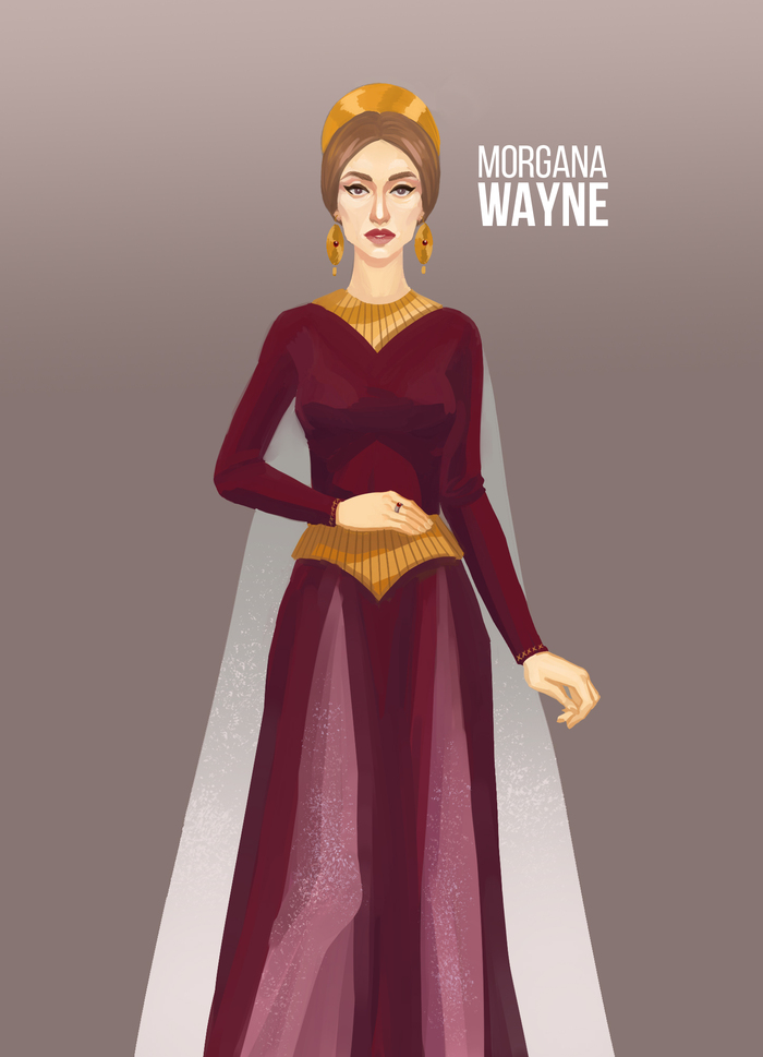 Иллюстрация Original character Morgana в стиле компьютерная графика