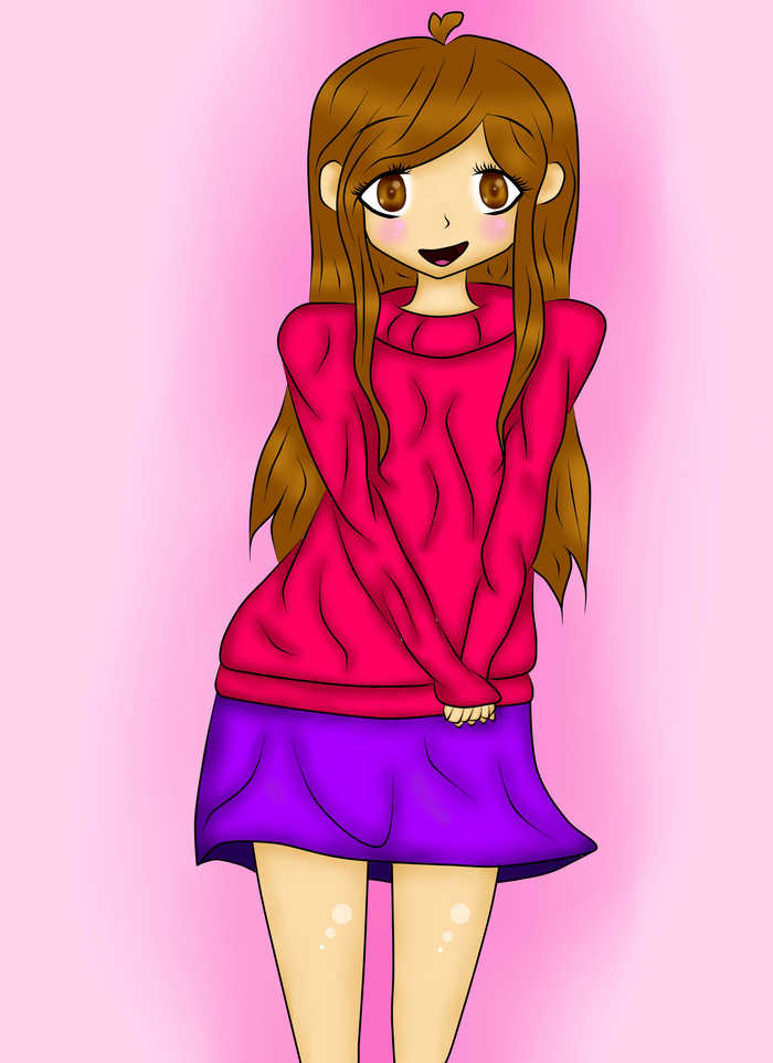 Иллюстрация Мэйбл в стиле 2d, 3d | Illustrators.ru