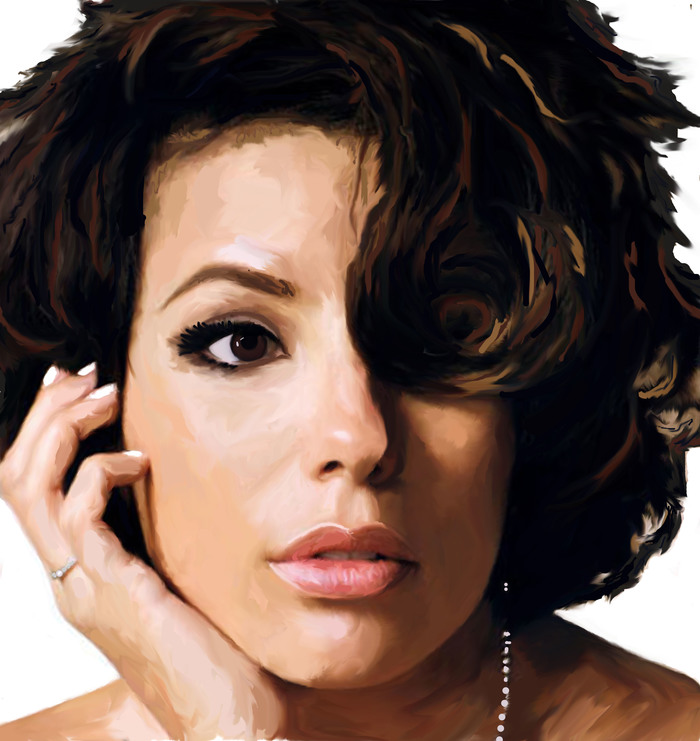 Иллюстрация Eva в стиле живопись | Illustrators.ru