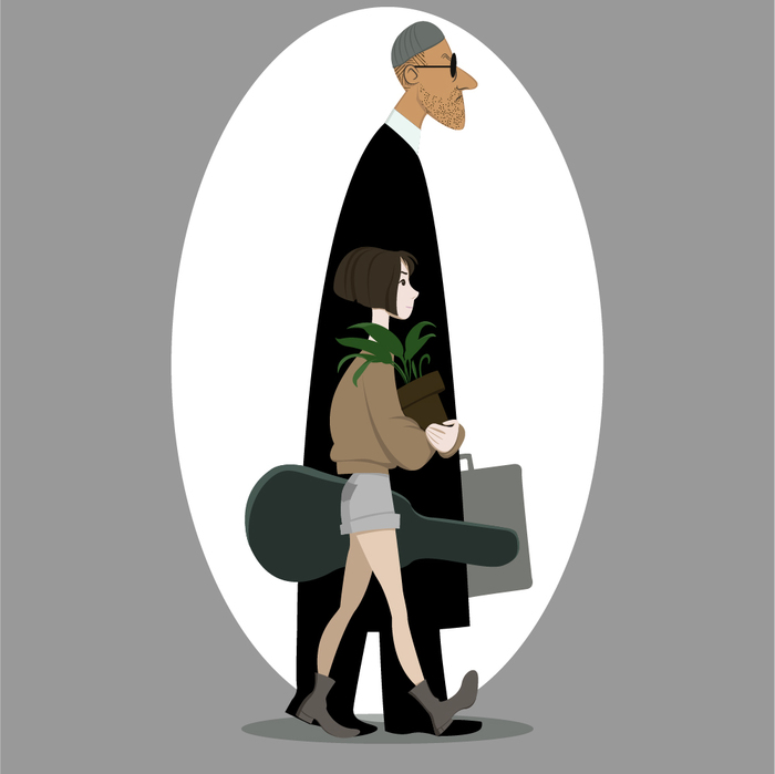 Иллюстрация Leon Killer в стиле 2d, декоративный, персонажи