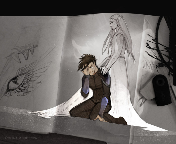 Иллюстрация Иллюстрация к книгам Кристофера Паолини