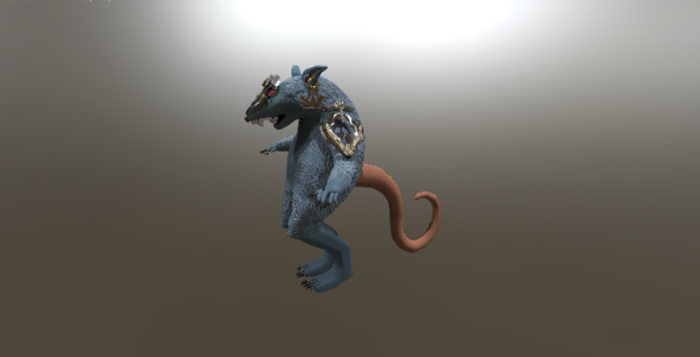 Иллюстрация Rat enemy в стиле 3d, cg, game dev | Illustrators.ru