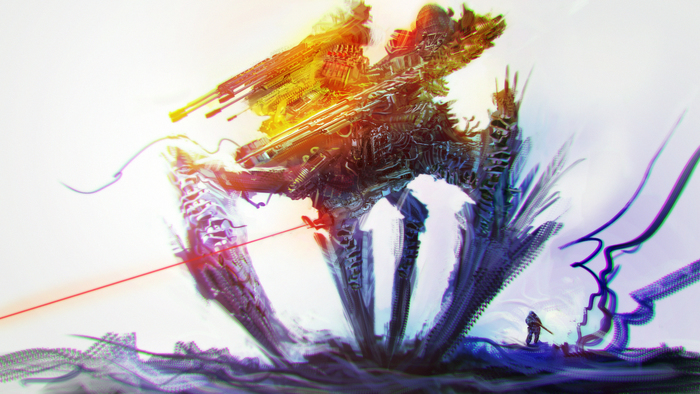 Иллюстрация Mech - 076 в стиле 2d, cg, game dev | Illustrators.ru