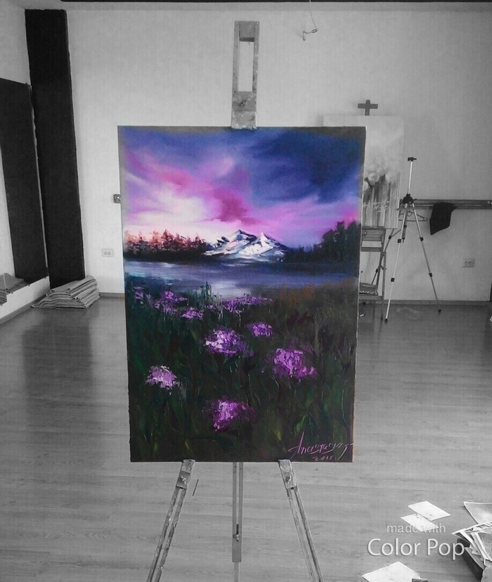 Иллюстрация Вечер в стиле 3d, cg, game dev | Illustrators.ru