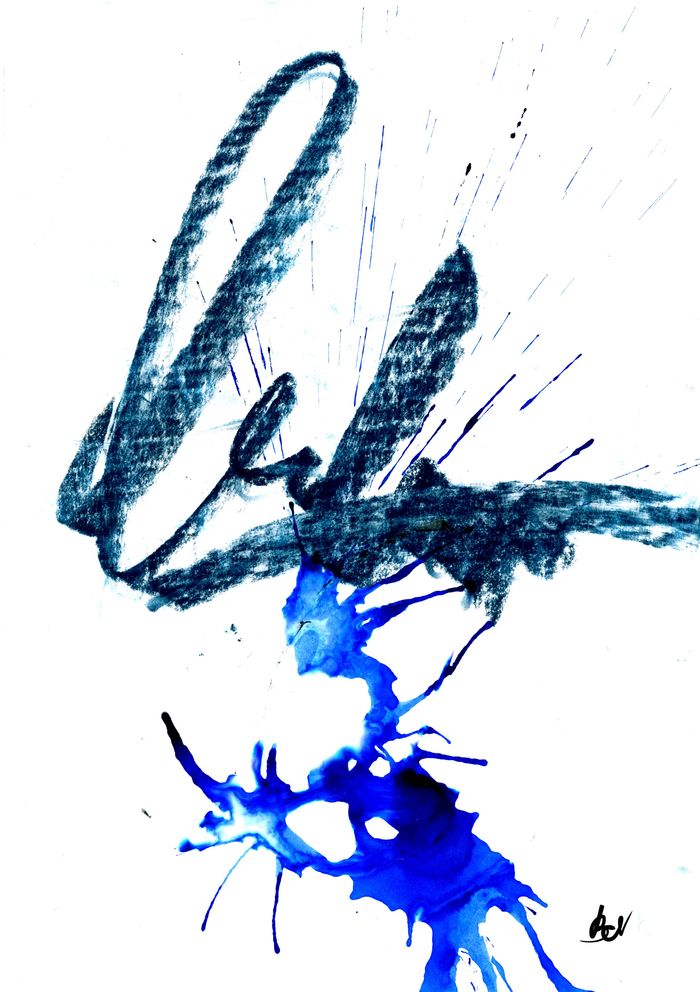 Иллюстрация Иллюстрация "Всплеск" в стиле другое