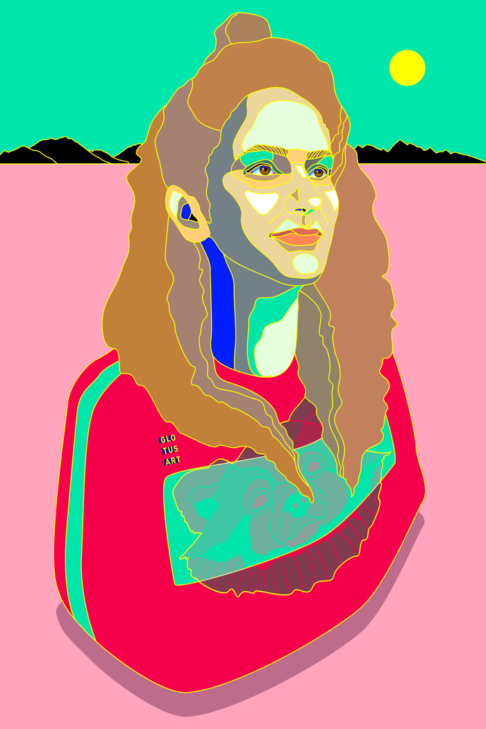 Иллюстрация P O R T в стиле 2d | Illustrators.ru