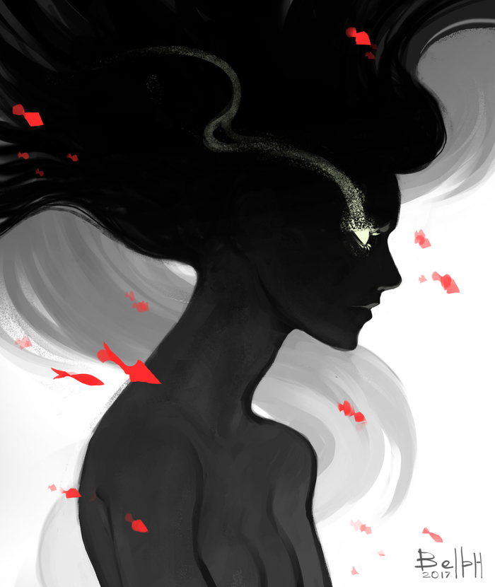 Иллюстрация shadow в стиле 2d | Illustrators.ru