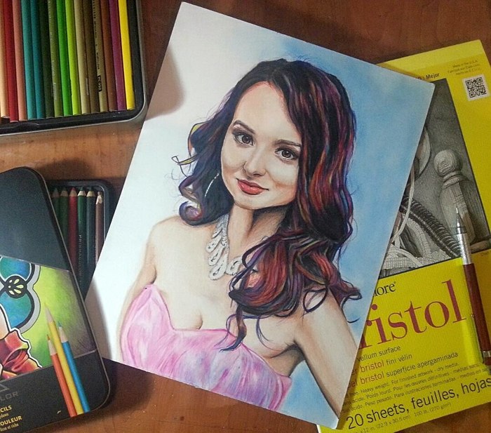 Иллюстрация Она из Дубая в стиле 2d | Illustrators.ru