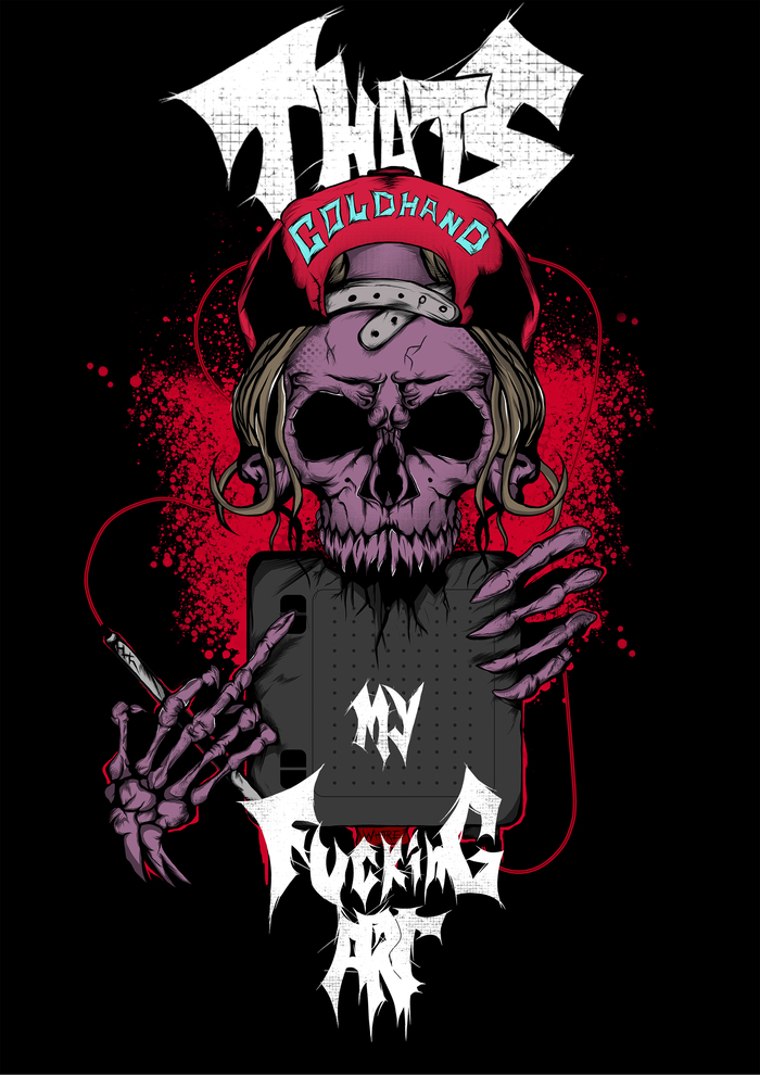 Иллюстрация TMFA в стиле графика | Illustrators.ru