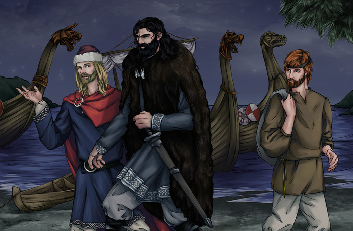 Иллюстрация Торг в Вииппури в стиле компьютерная графика