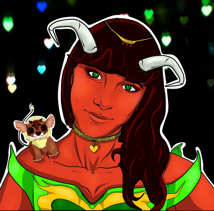 Иллюстрация DemonArt в стиле компьютерная графика | Illustrators.ru