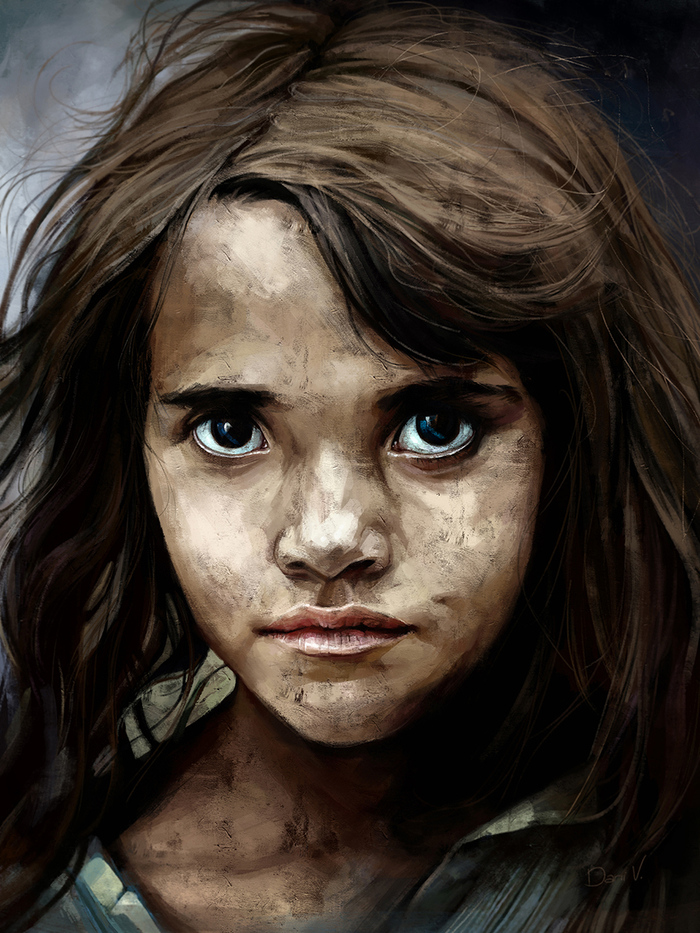 Иллюстрация девочка в стиле 2d | Illustrators.ru