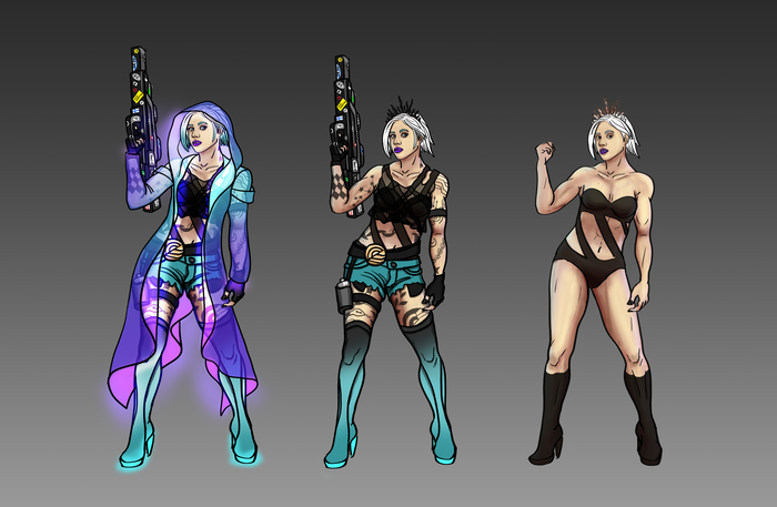 Иллюстрация Персонажи в стиле 2d, cg, game dev | Illustrators.ru