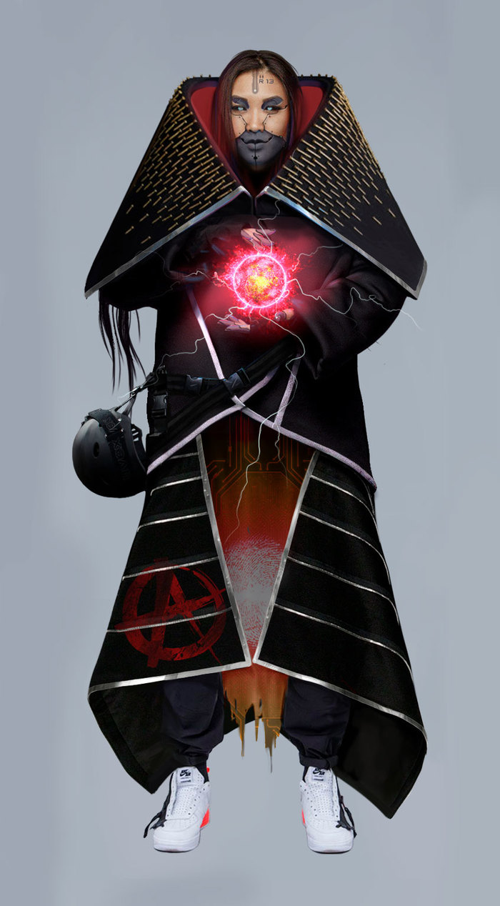 Иллюстрация The main antagonist в стиле 2d, cg, game dev