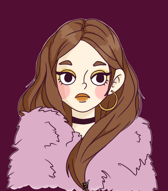 Иллюстрация Girl в стиле 2d | Illustrators.ru