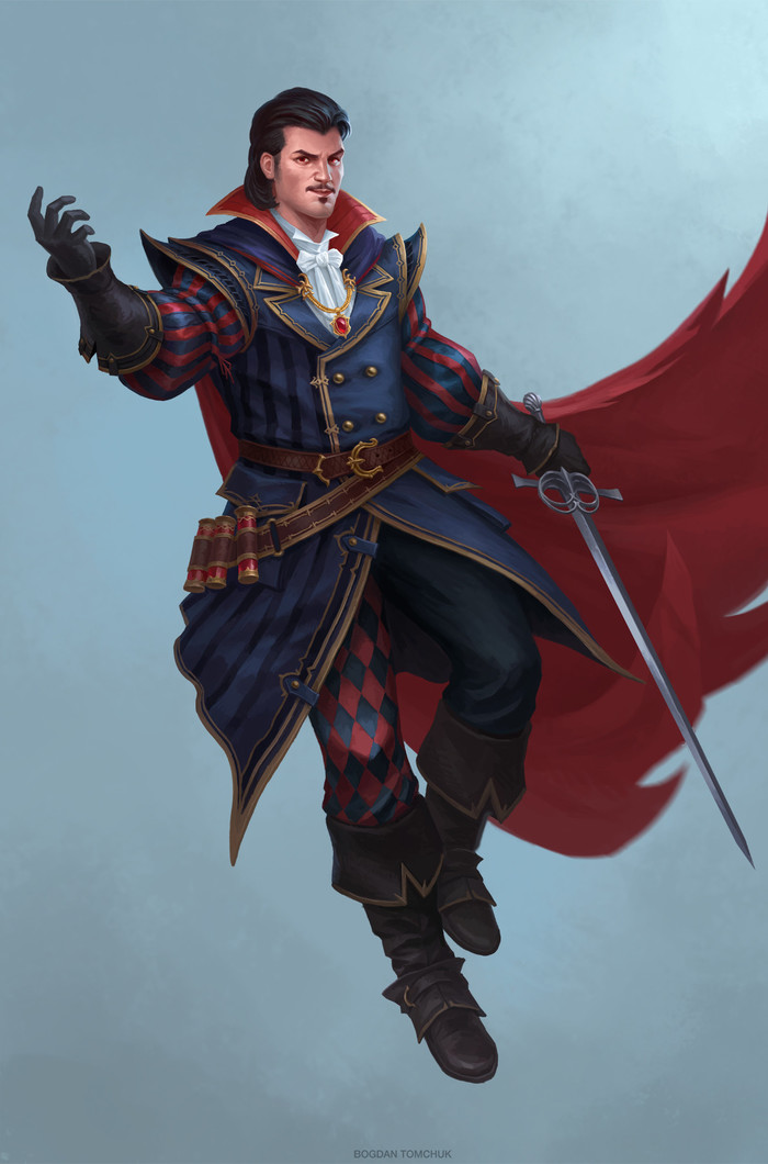 Иллюстрация Vampire в стиле 2d, cg, game dev | Illustrators.ru