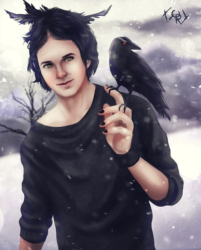 Иллюстрация Lauri Ylönen - The Rasmus в стиле 2d | Illustrators.ru