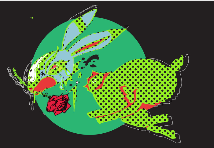 Иллюстрация Rabbit without a head | Illustrators.ru