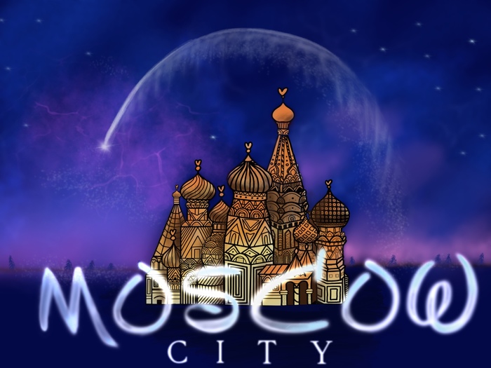 Иллюстрация MOSCOW CITY в стиле 2d | Illustrators.ru
