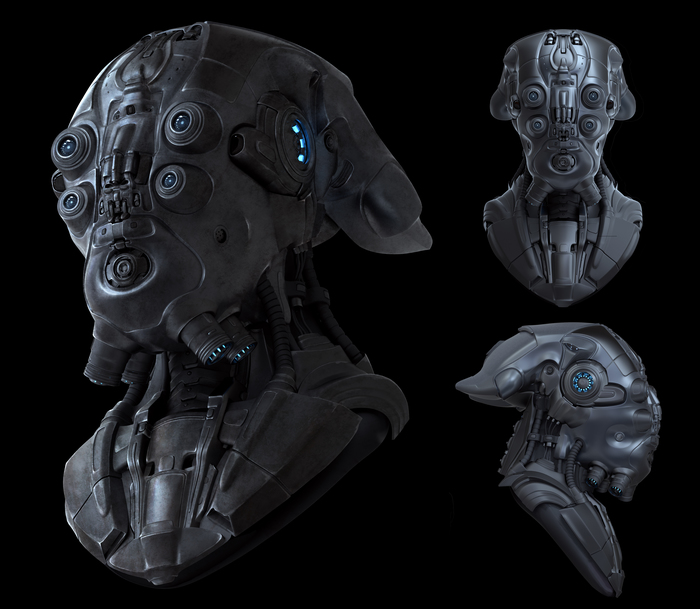 Иллюстрация Armor concept в стиле 3d, cg, game dev
