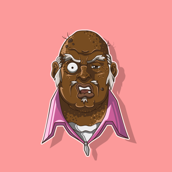 Иллюстрация Uncle Ruckus в стиле 2d | Illustrators.ru