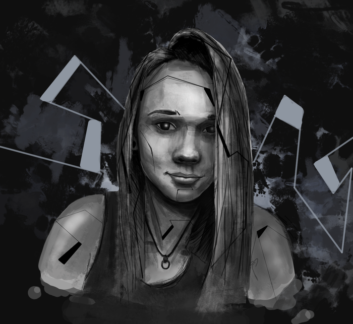 Иллюстрация Портрет в стиле 2d, реализм | Illustrators.ru