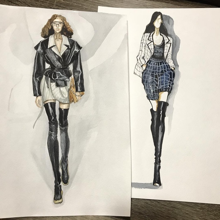 Иллюстрация Подиум | Illustrators.ru