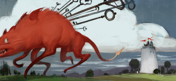 Иллюстрация Охота в стиле 2d | Illustrators.ru