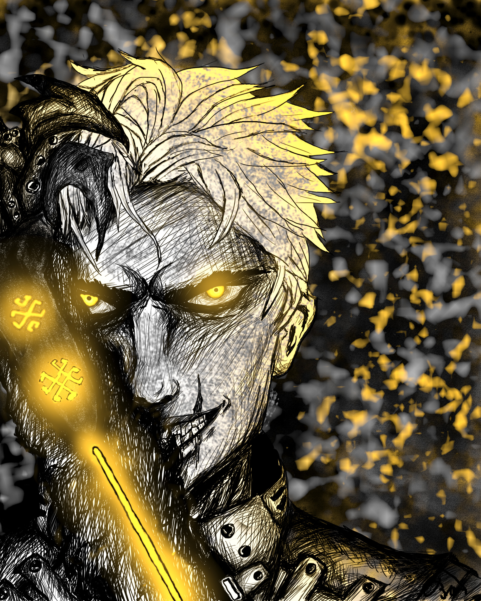 Иллюстрация Ignis. Book "May the flame of my revenge consume