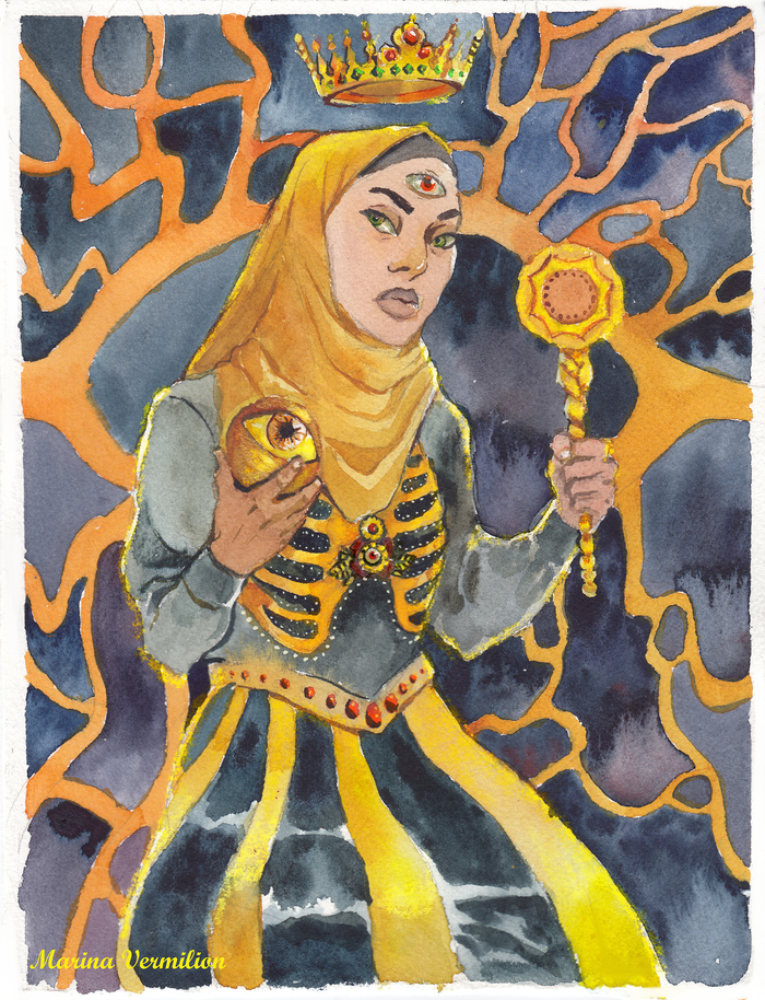 Иллюстрация Basira в стиле персонажи | Illustrators.ru