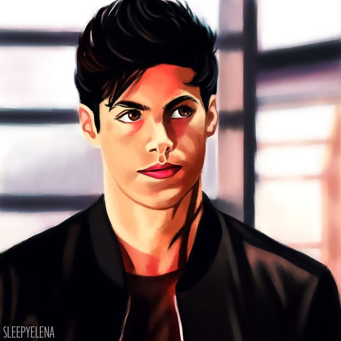 Иллюстрация Shadowhunters - Alec Lightwood | Illustrators.ru