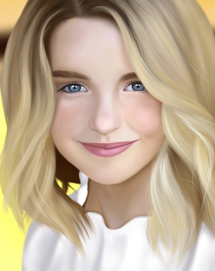 Иллюстрация Портрет в стиле 2d, cg | Illustrators.ru