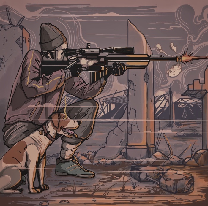 Иллюстрация Riot в стиле 2d | Illustrators.ru