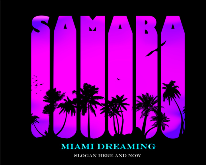 Иллюстрация Samara в стиле 2d, компьютерная графика