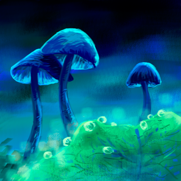Иллюстрация Magic shrooms | Illustrators.ru