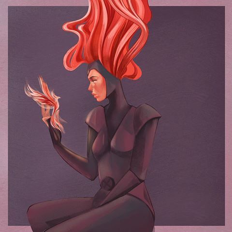 Иллюстрация phoenix в стиле 2d | Illustrators.ru