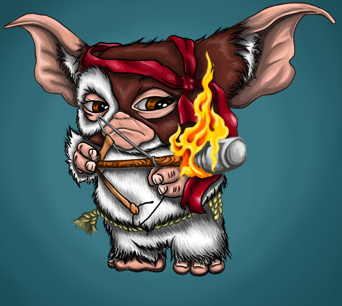 Иллюстрация Gizmo в стиле 2d, детский, персонажи | Illustrators.ru