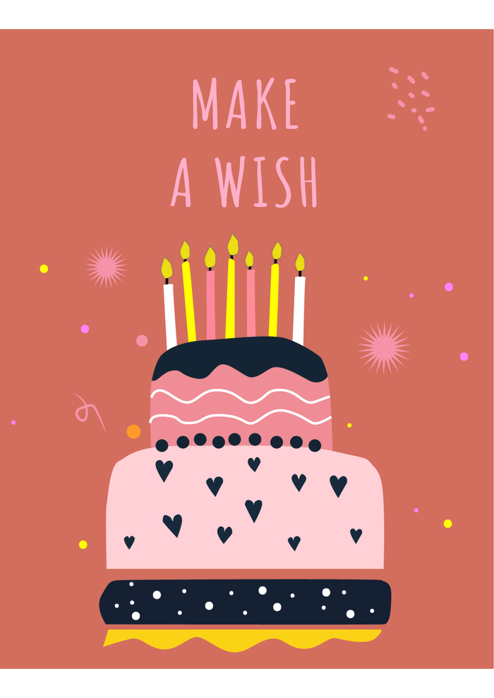 Иллюстрация MAKE A WISH | Illustrators.ru