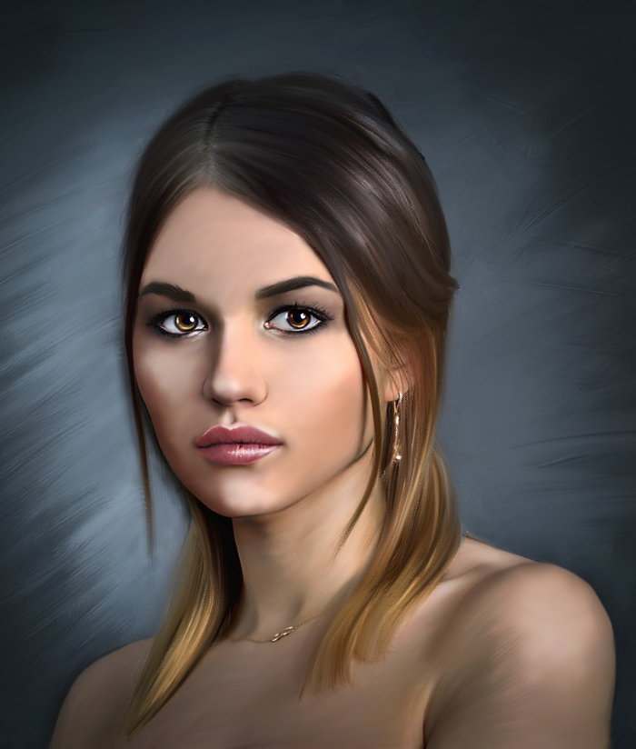 Иллюстрация Под масло в стиле 2d | Illustrators.ru