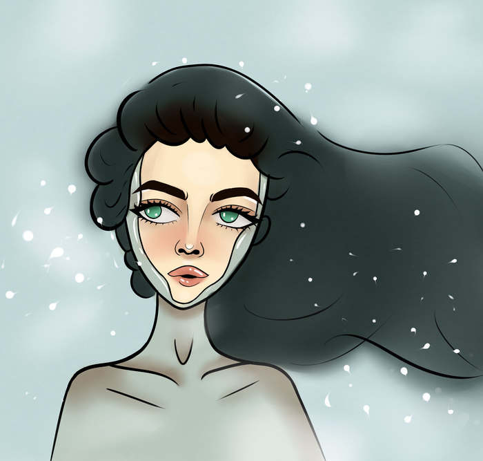 Иллюстрация В воде | Illustrators.ru