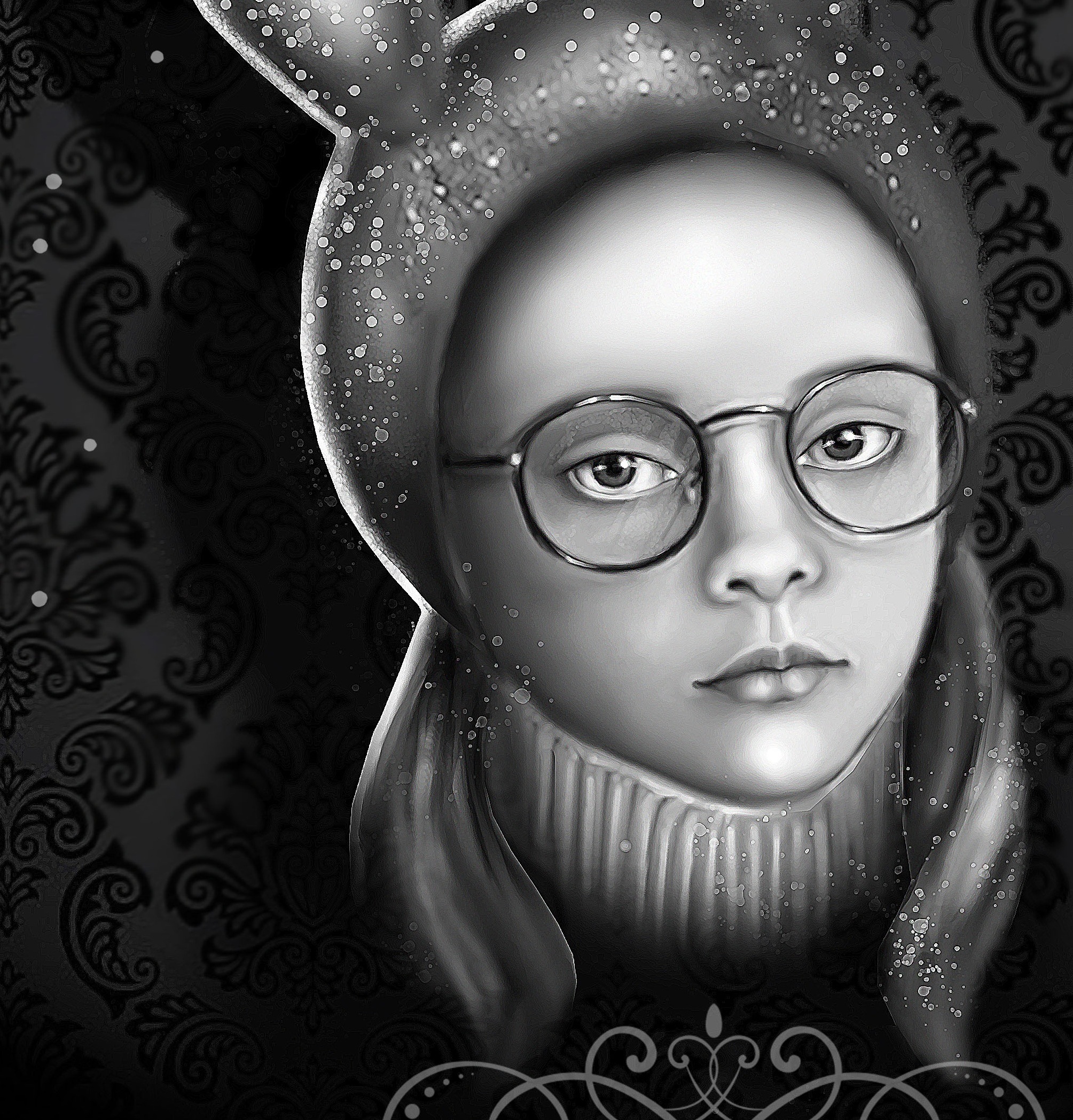 Иллюстрация Зайка в стиле cg | Illustrators.ru