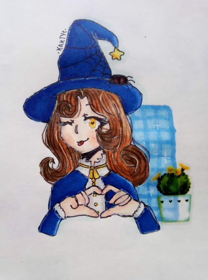 Иллюстрация Witch в стиле 2d | Illustrators.ru