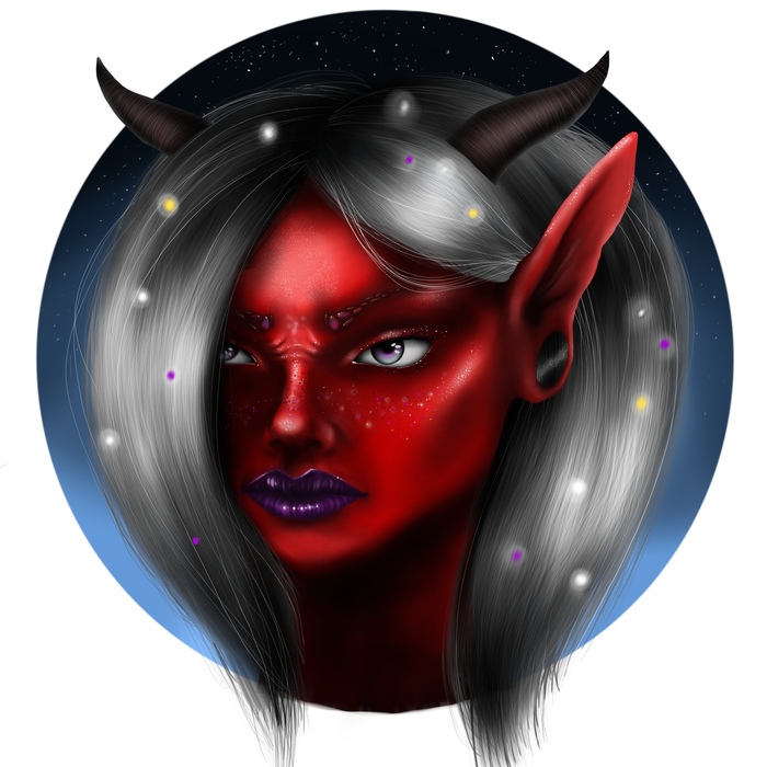 Иллюстрация demon girl | Illustrators.ru