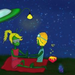 Иллюстрация alien | Illustrators.ru