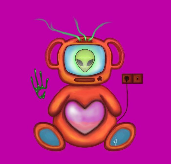 Иллюстрация alien | Illustrators.ru