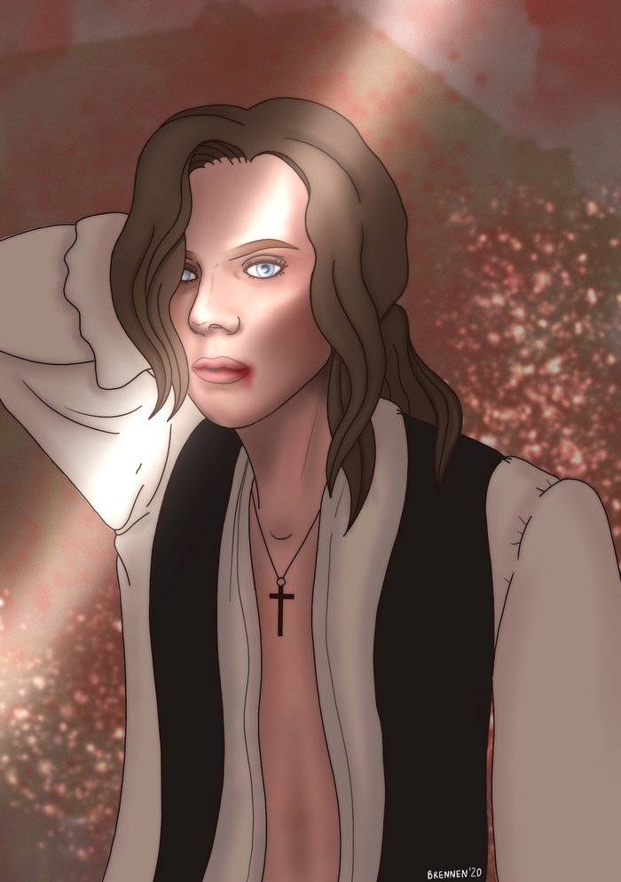 Иллюстрация Ovsyan в стиле портрет | Illustrators.ru